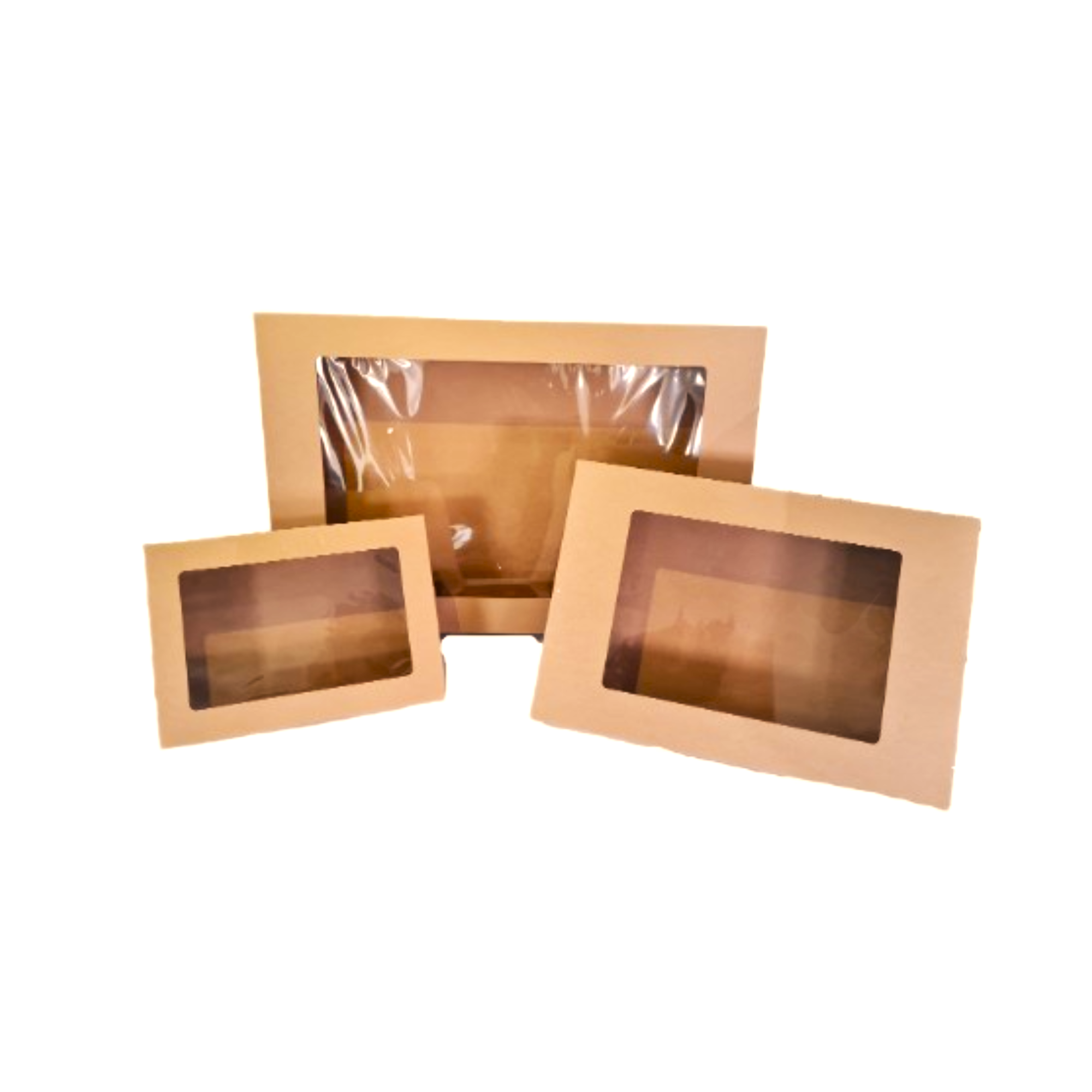 Kraft Window Platter – Buffet Packaging