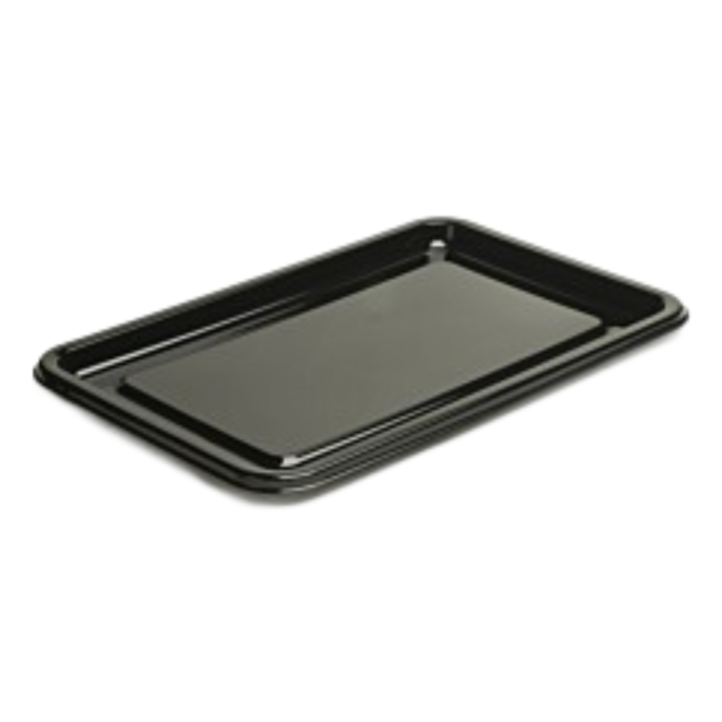 Rectangular Black Platter Base – Buffet Packaging