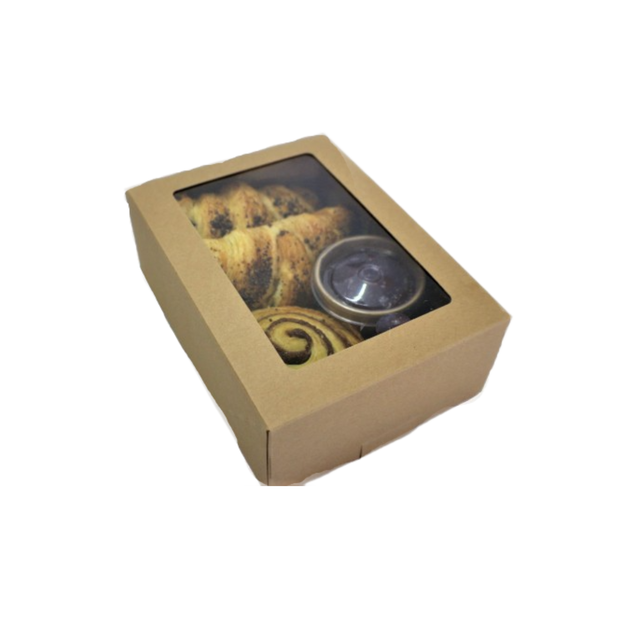 Kraft Window Platter – Buffet Packaging