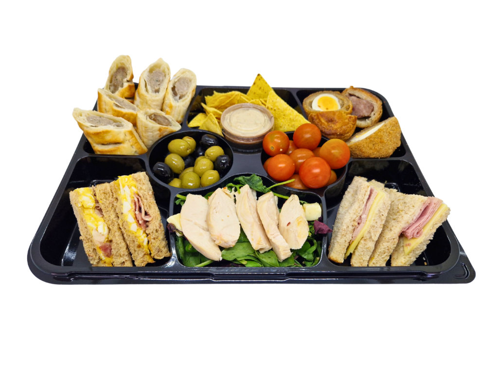8 Compartment Platter – Buffet Packaging