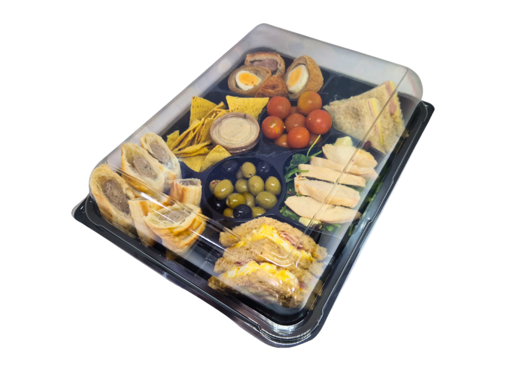 8 Compartment Platter Lid – Buffet Packaging