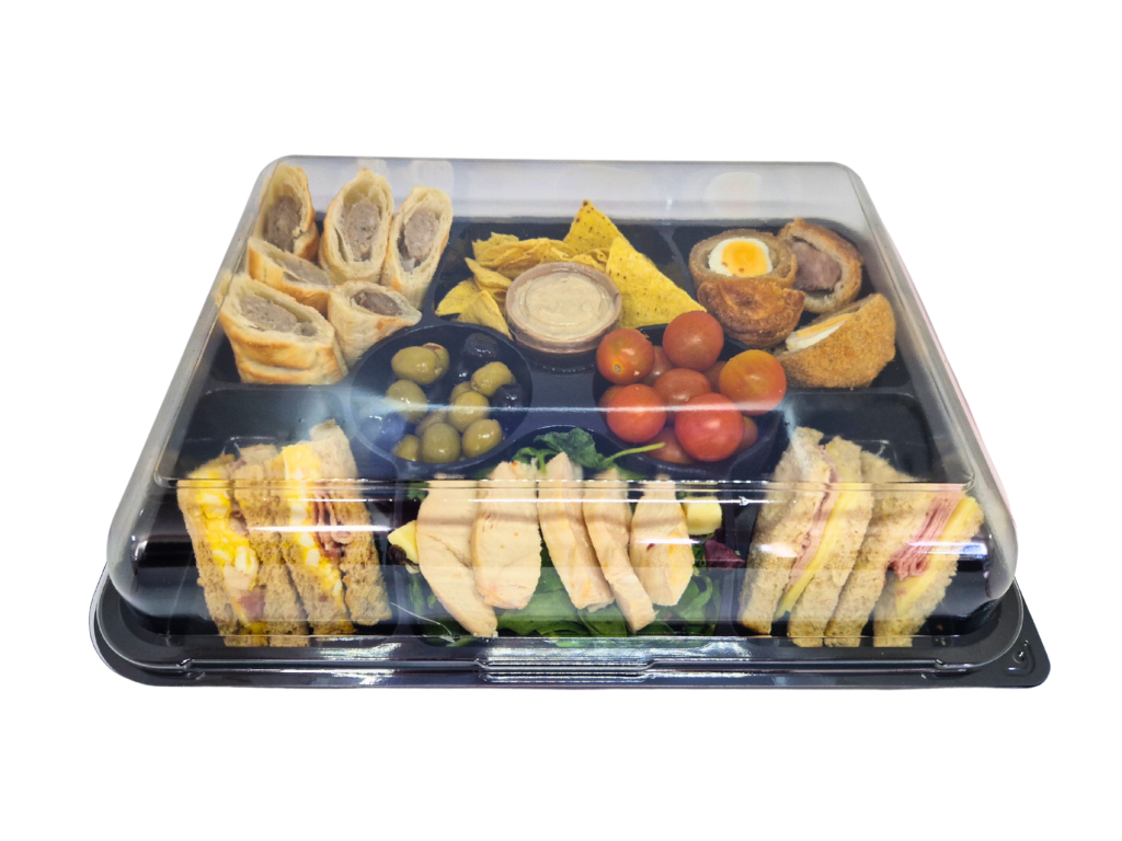8 Compartment Platter Lid – Buffet Packaging