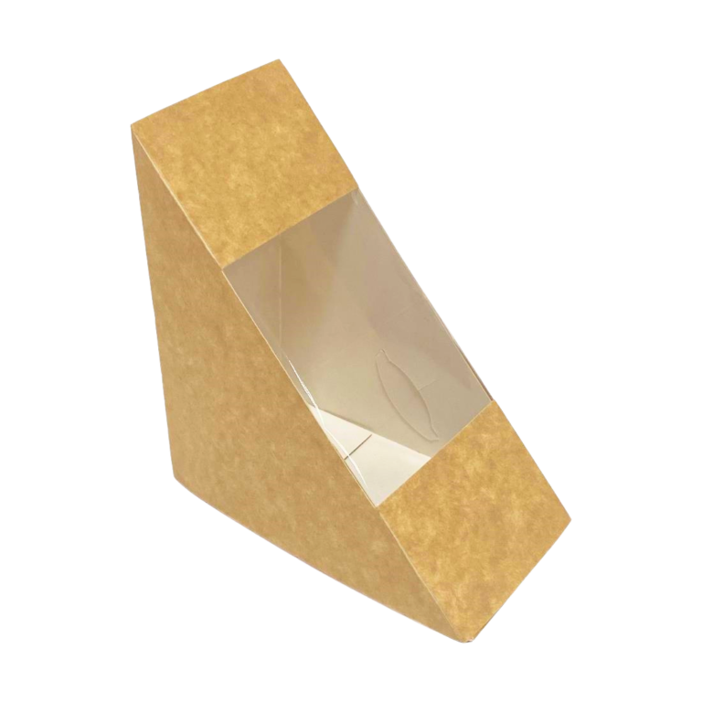 Kraft Heat Seal Sandwich Wedges – Buffet Packaging